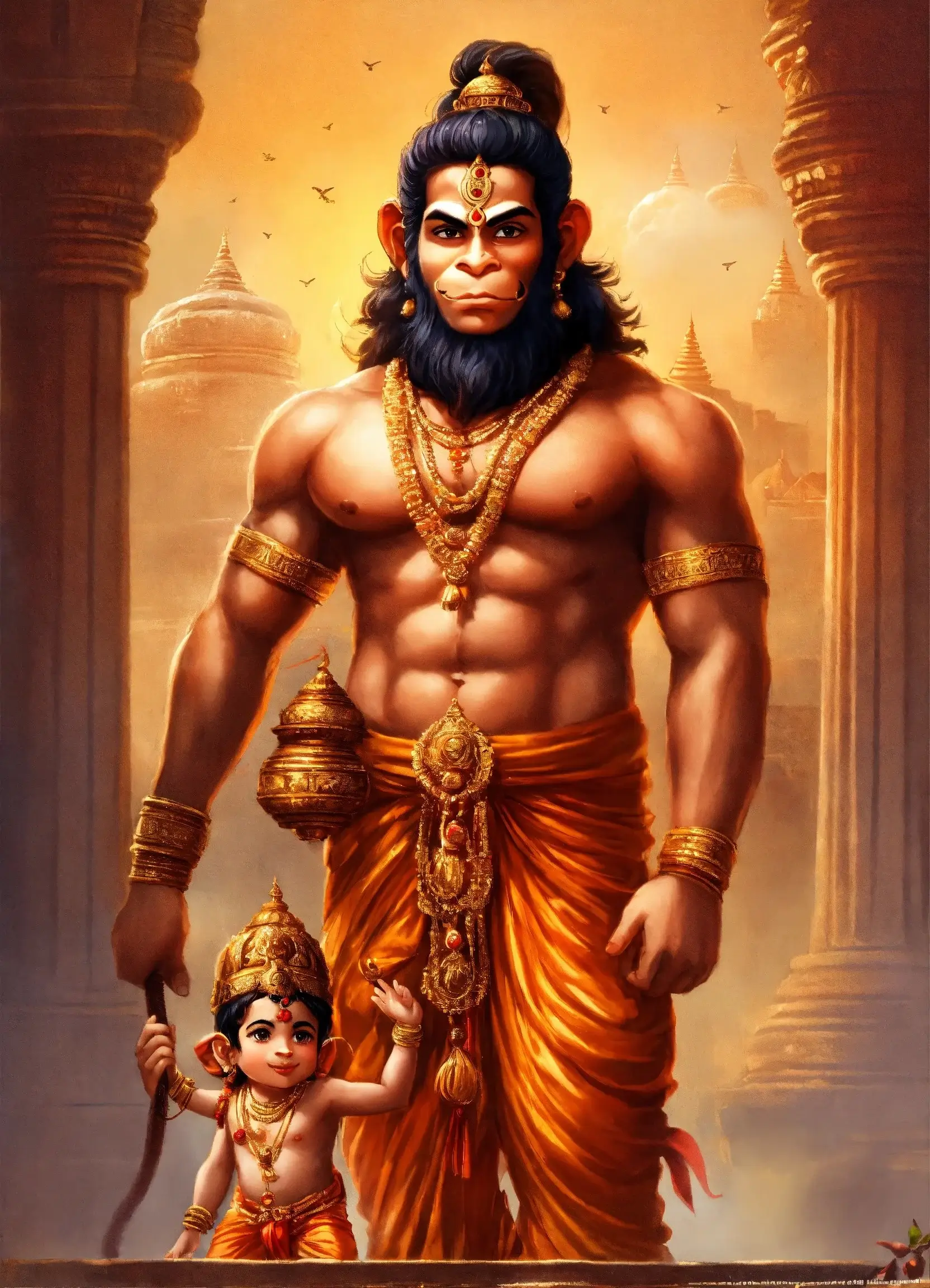 100 Best Hanumanji Captions and Quotes for Instagram Posts