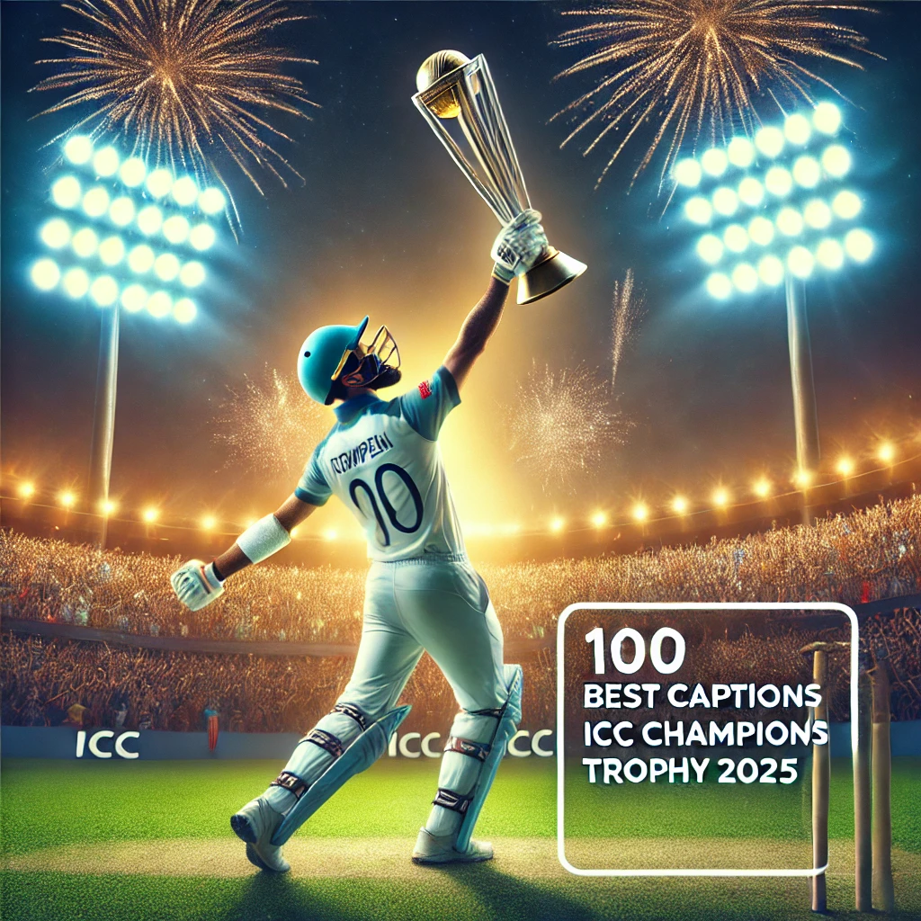 100 Best Instagram Captions & Quotes for ICC Champions Trophy